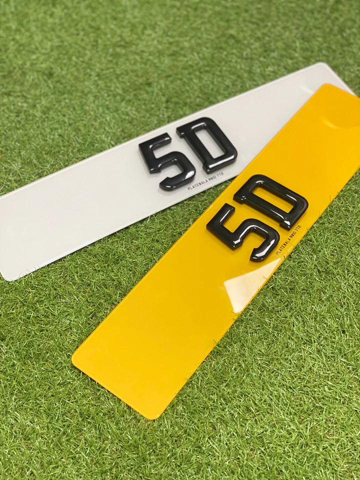 5D Gel Plate - Road Legal – PlateWala